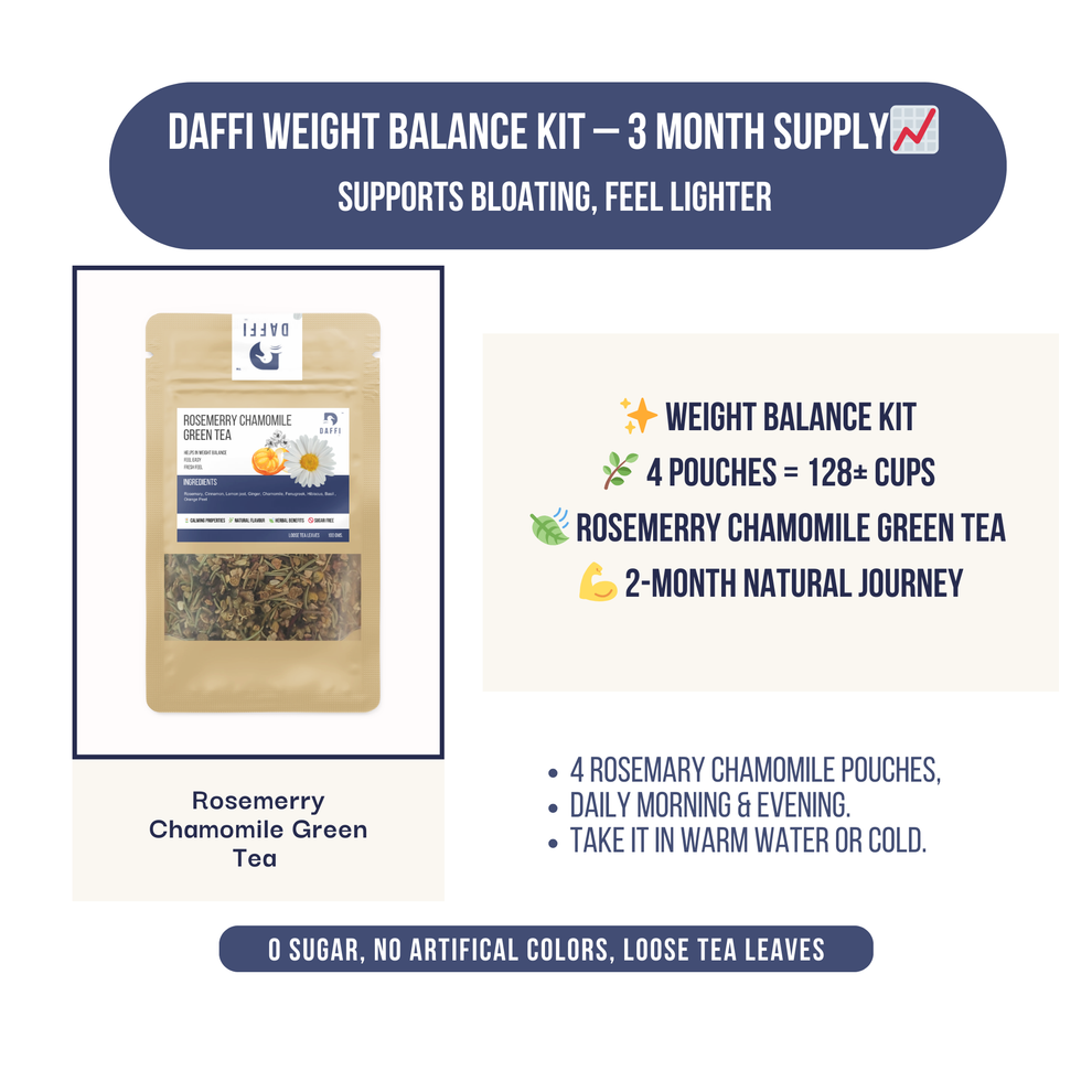 🌿 Daffi Weight Balance Kit (3-Month Supply Kit) – DaffiStores